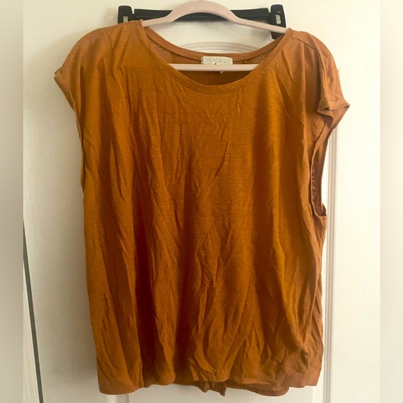 Forever 21 | Tops | Rust Colored Blouse Very Thin Material | Poshmark